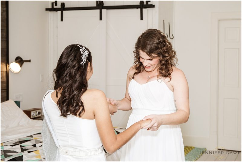 Erin and Jeep - Quidi Vidi Brewery Surprise Winter Wedding! - Jennifer ...