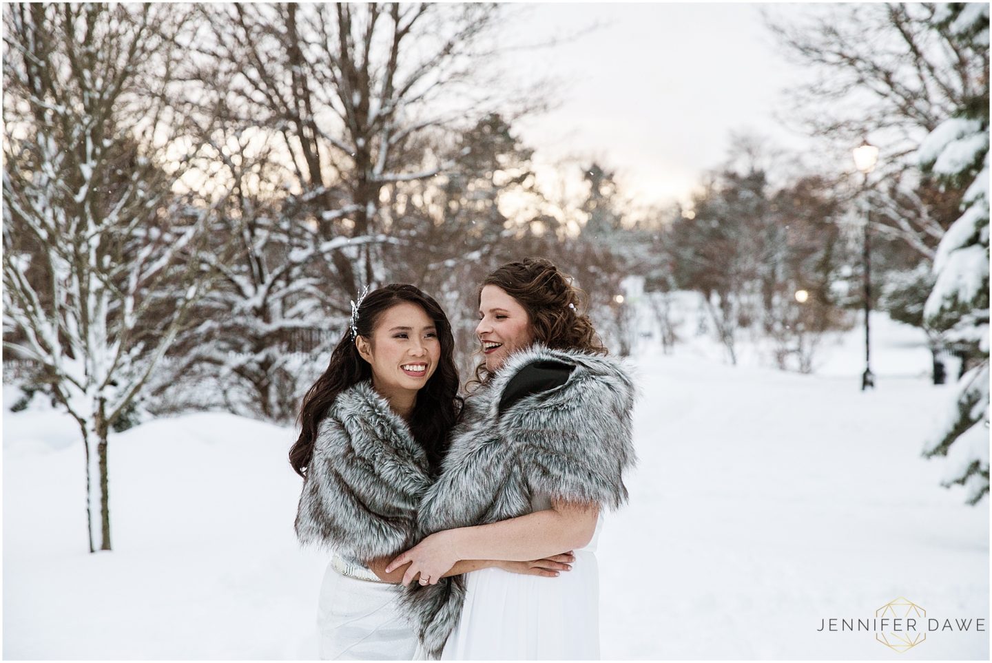 Erin and Jeep - Quidi Vidi Brewery Surprise Winter Wedding! - Jennifer ...